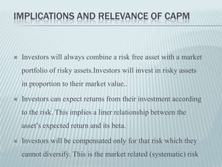 CAPM | PPTX