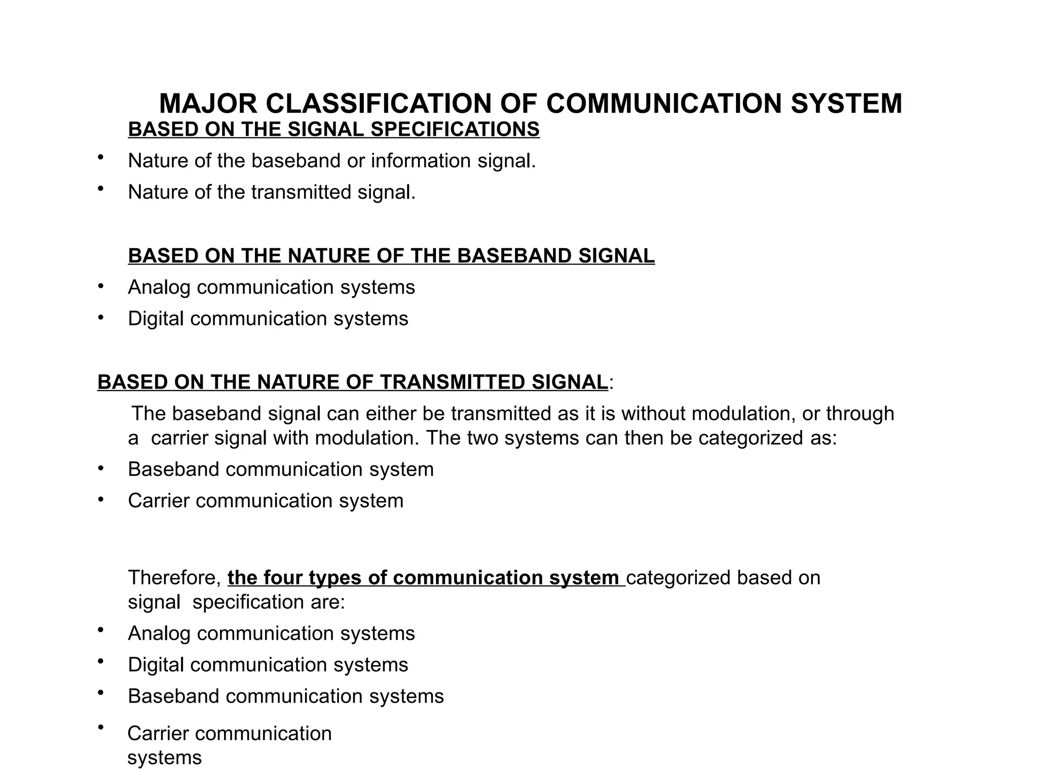 Introduction to Analog Communication systemtx | PPTX | Computer ...