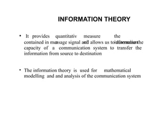 Introduction to Analog Communication systemtx | PPTX | Computer Networking | Computing