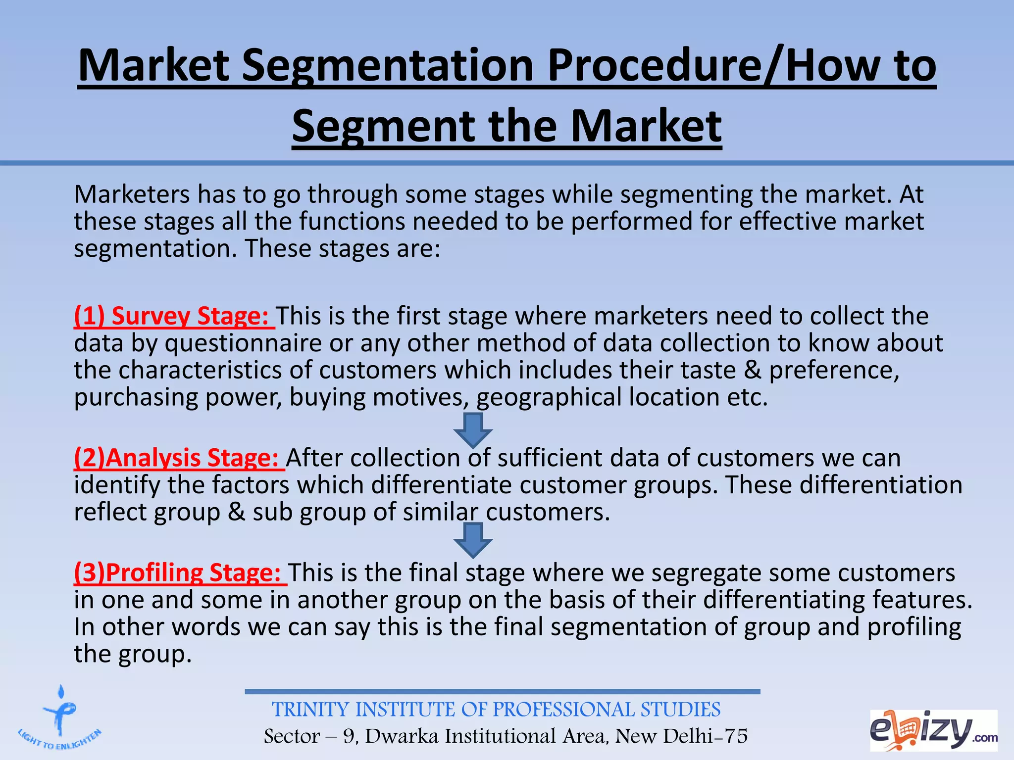 MARKET SEGMENTATION | PDF