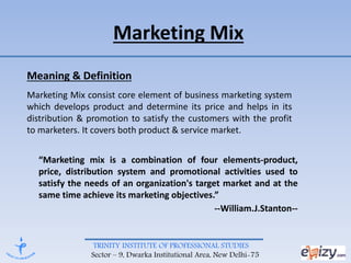 Market Mix | PPTX