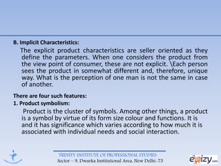 Product-Layers Features & Classification | PPTX