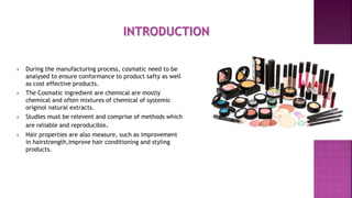 PRESENTATION ABOUT PRINCIPLE OF COSMATIC EVALUATION | PPTX