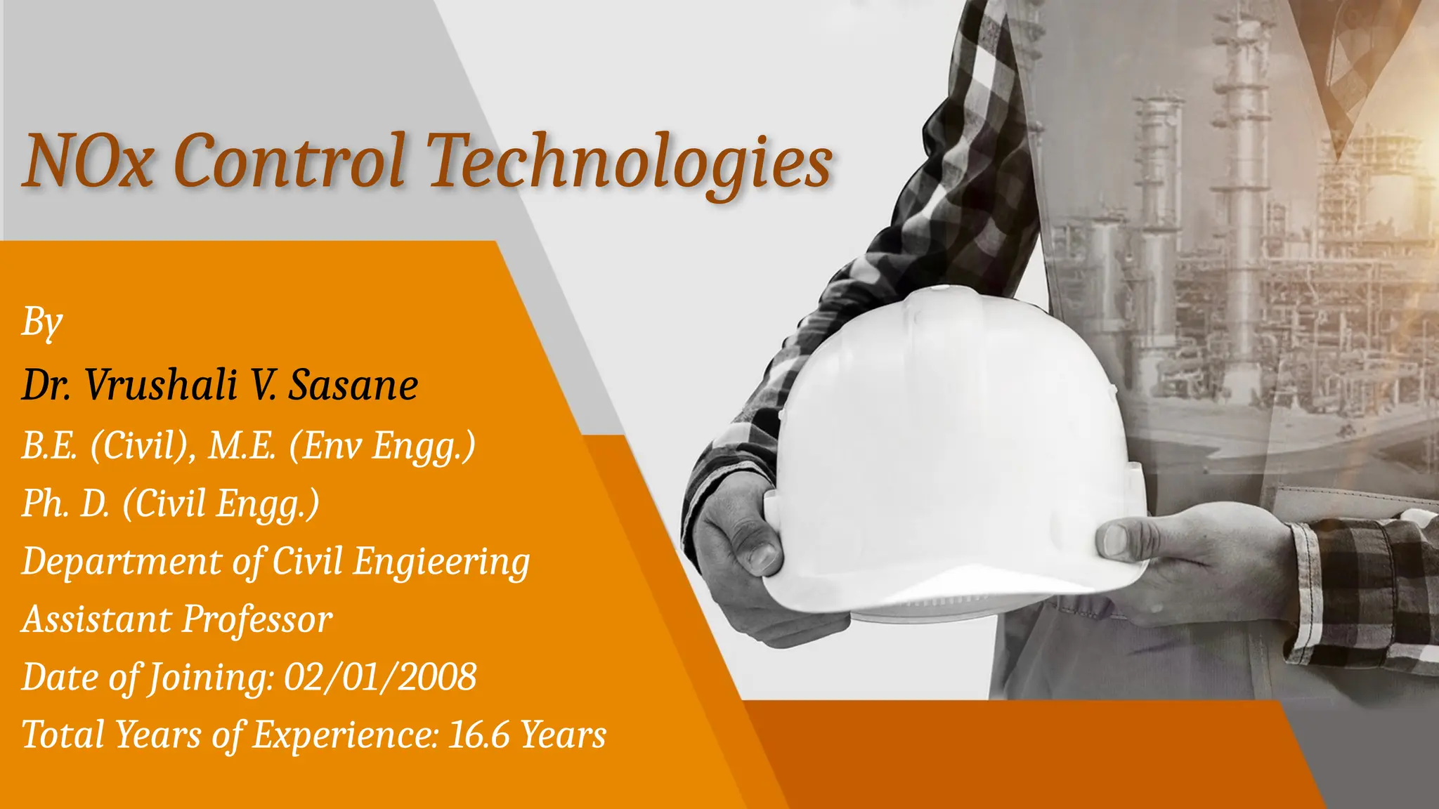 Slide share PPT of NOx control technologies.pptx