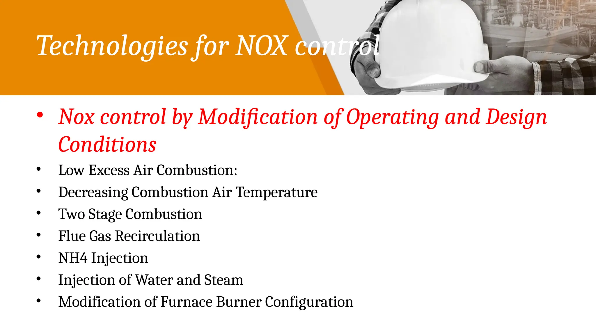 Slide share PPT of NOx control technologies.pptx