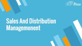 Sales and Distribution Management | PDF