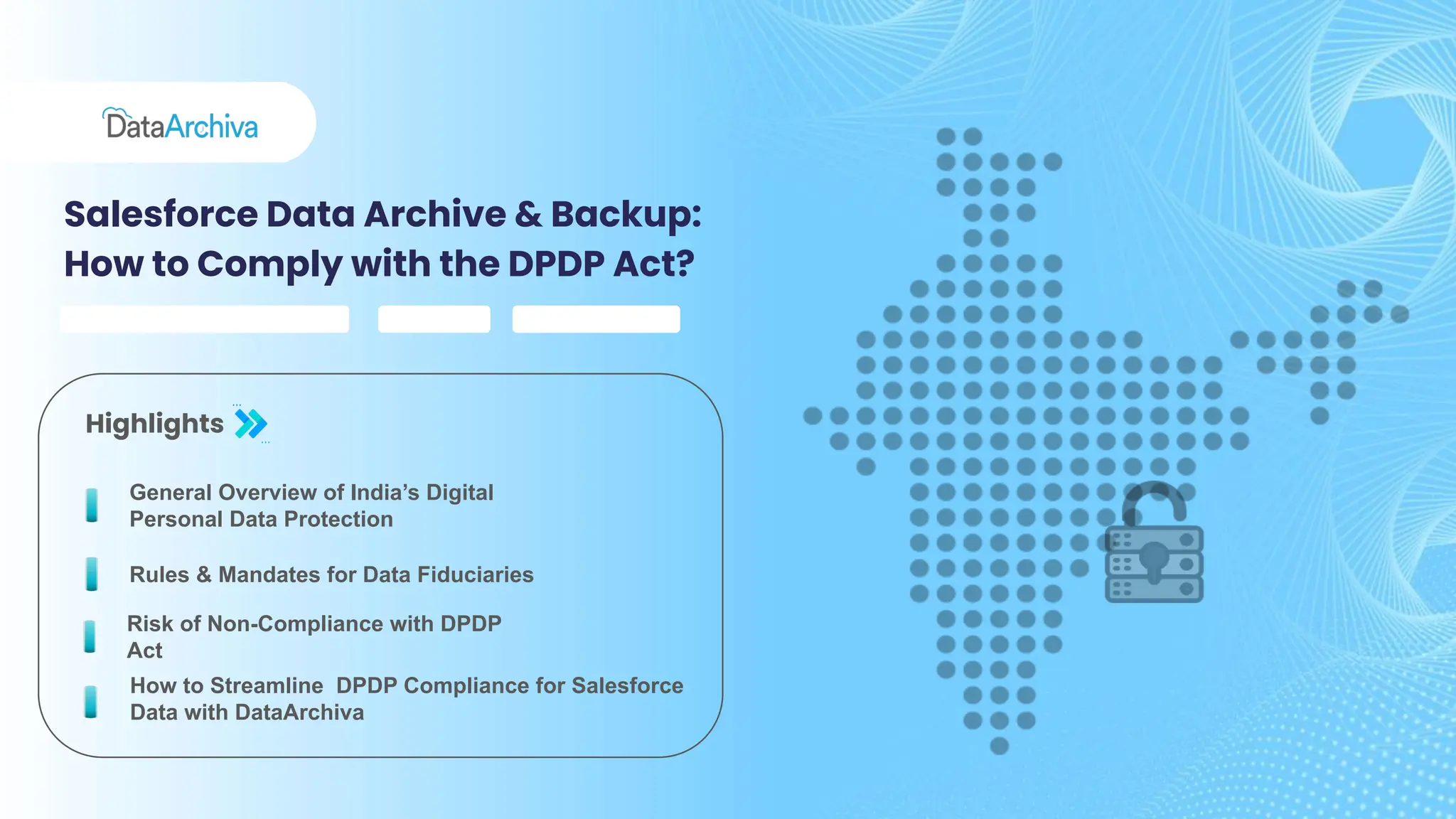 Salesforce Data Archive & Backup: How to Comply with the DPDP Act? | PPT