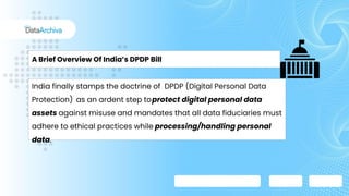 Salesforce Data Archive & Backup: How to Comply with the DPDP Act? | PDF