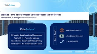 Tips to Align with Your Salesforce Data Goals | PPT