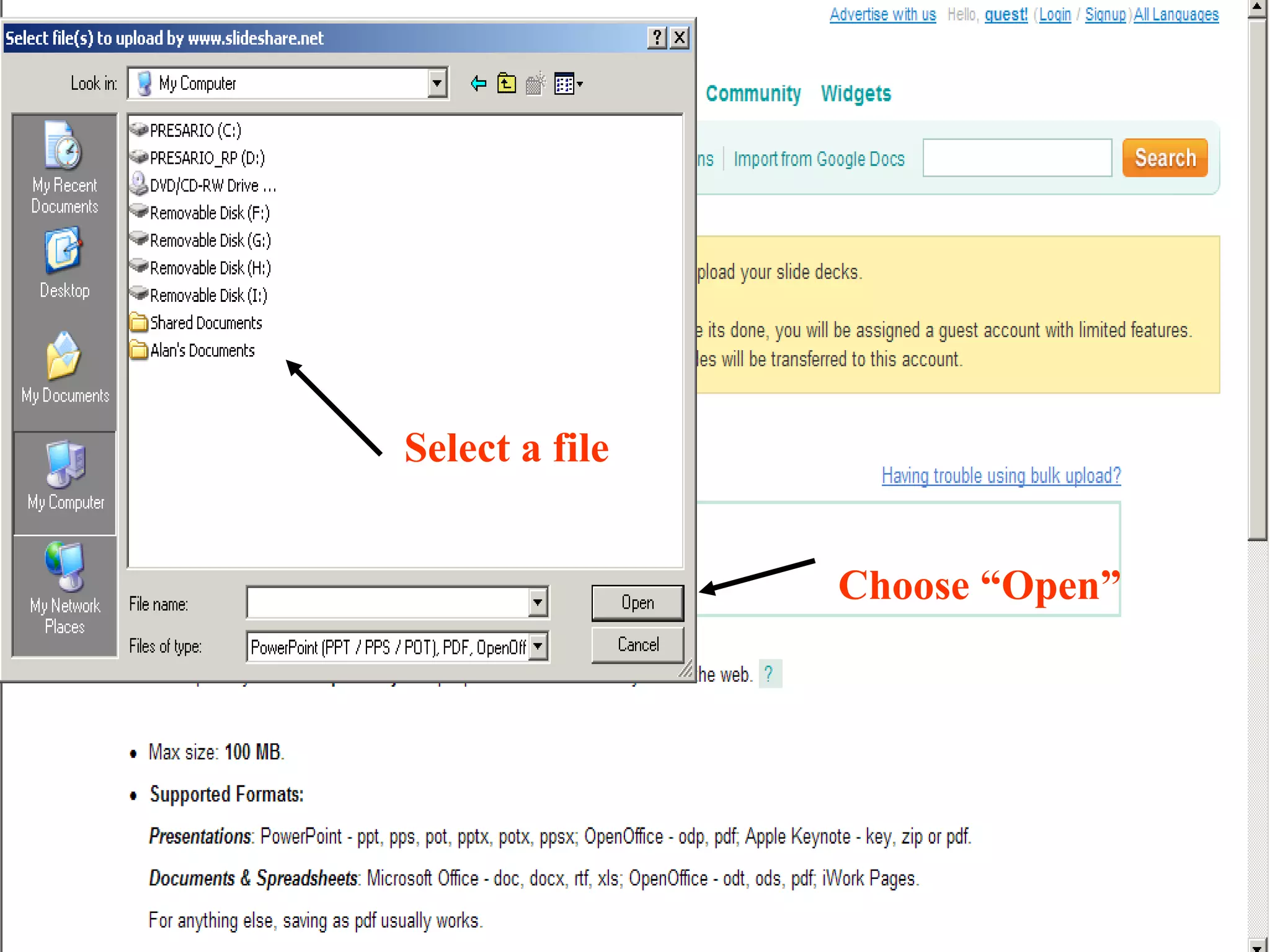 Slideshare PPT Training | PPT