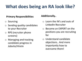 RA Slideshare Presentation- Taryn Pahl | PPT
