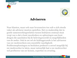 Adviseren | PPT