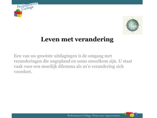 Leven met verandering | PPT