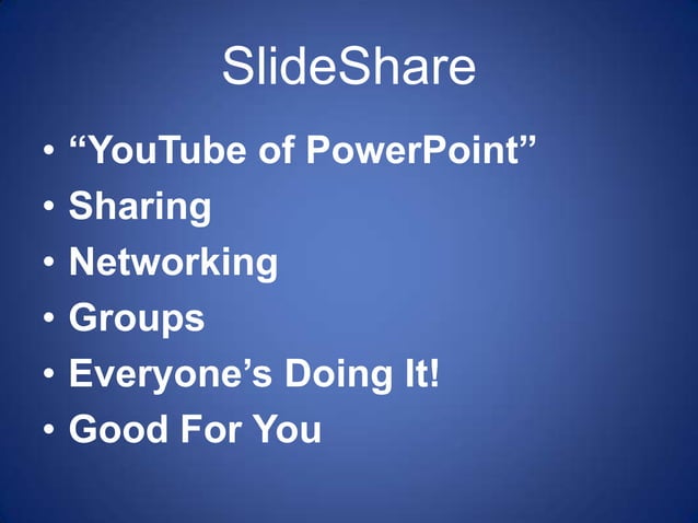 Slide share presentation | PPTX
