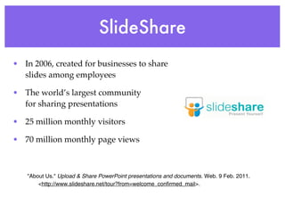 Slideshare presentation | KEY