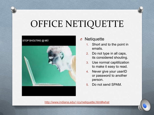 Proper Office Etiquette | PPT