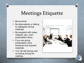 Proper Office Etiquette | PPTX