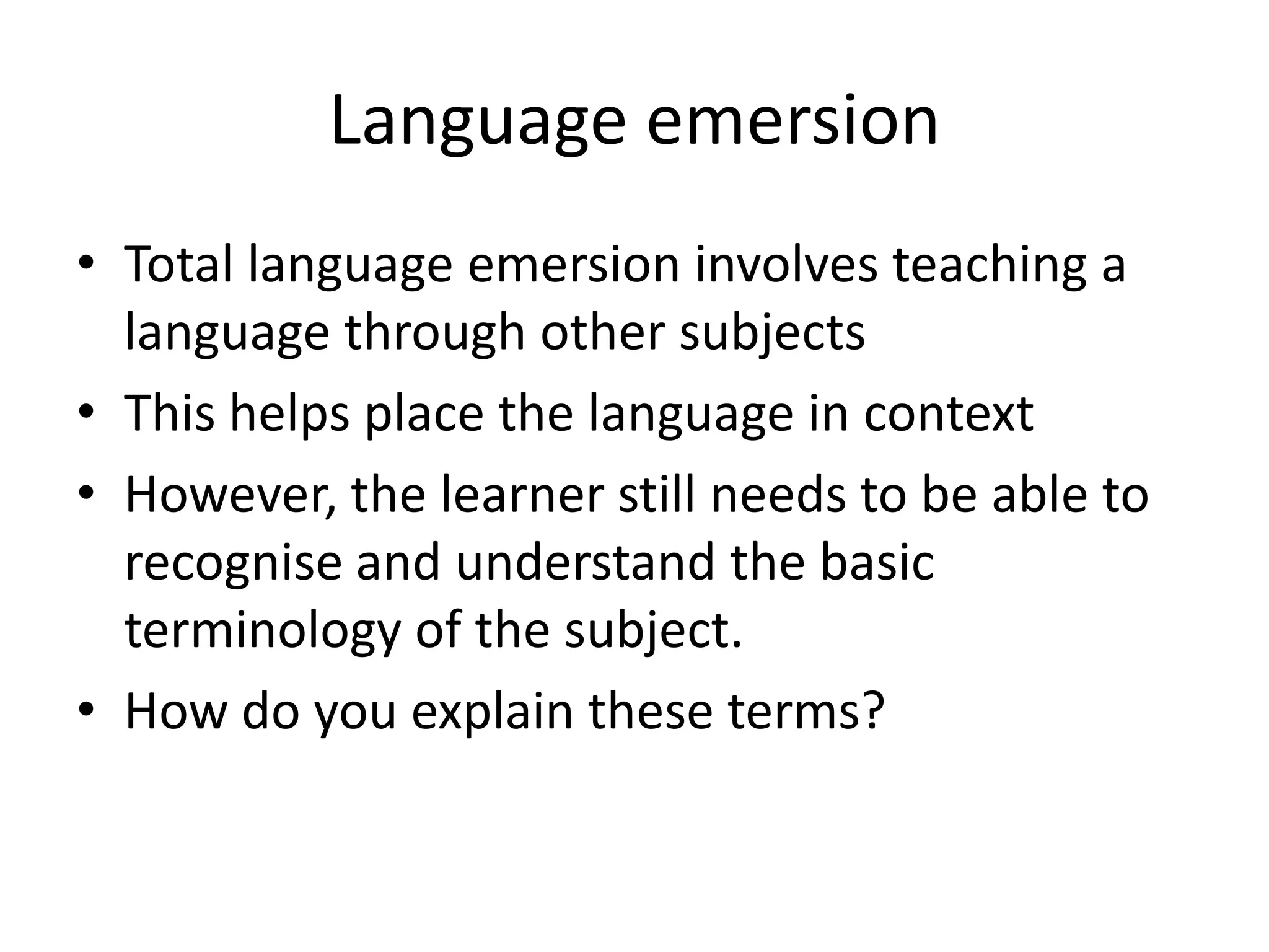 Slideshare presentation: Learning a second language | PPT