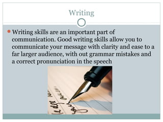 teaching writing and vocabulary | PPT