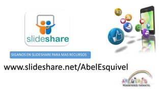 Slideshare presentation | PDF