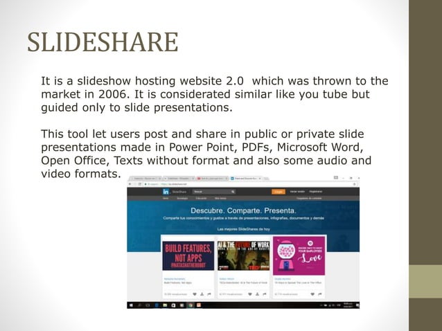 Slidesharepresentation.carol casas | PPTX | Web Development | Internet