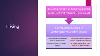 Ethical Marketing | PPTX