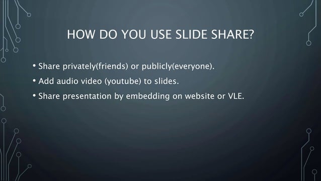 Slide share presentation | PPTX