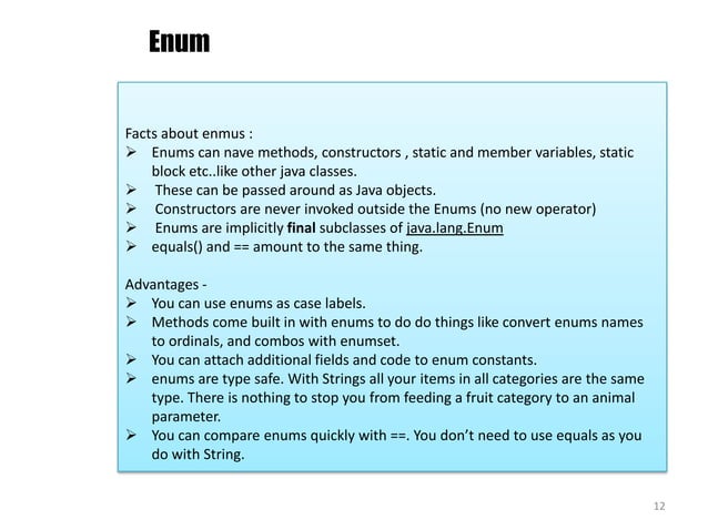 Java New Programming Features | PPT
