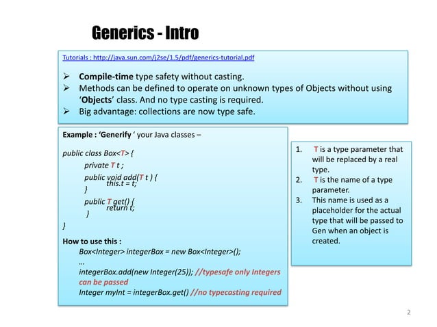 Java New Programming Features | PPT