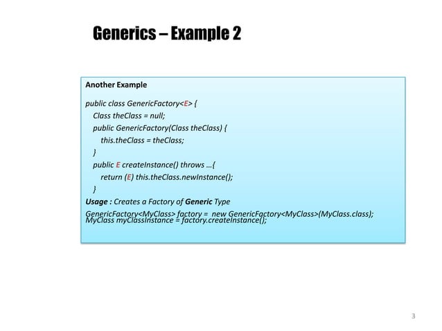 Java New Programming Features | PPT