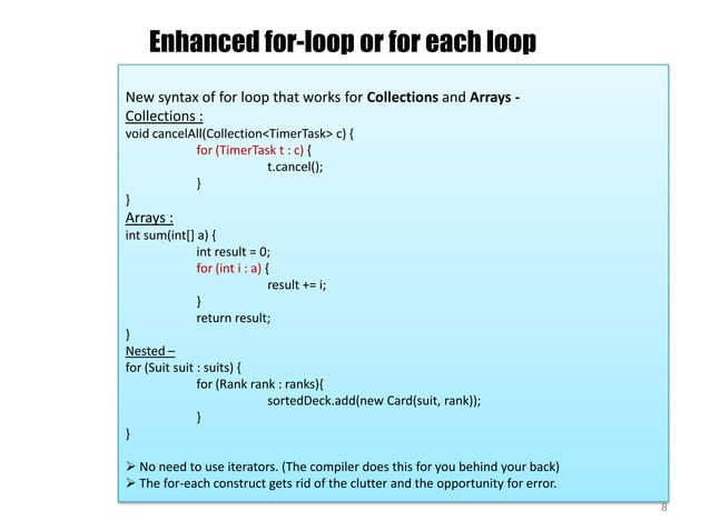 Java New Programming Features | PPT