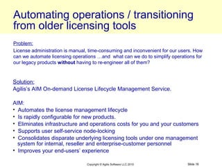 Current challenges in Software License Management - and solutions | PPT
