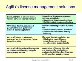 Current challenges in Software License Management - and solutions | PPT