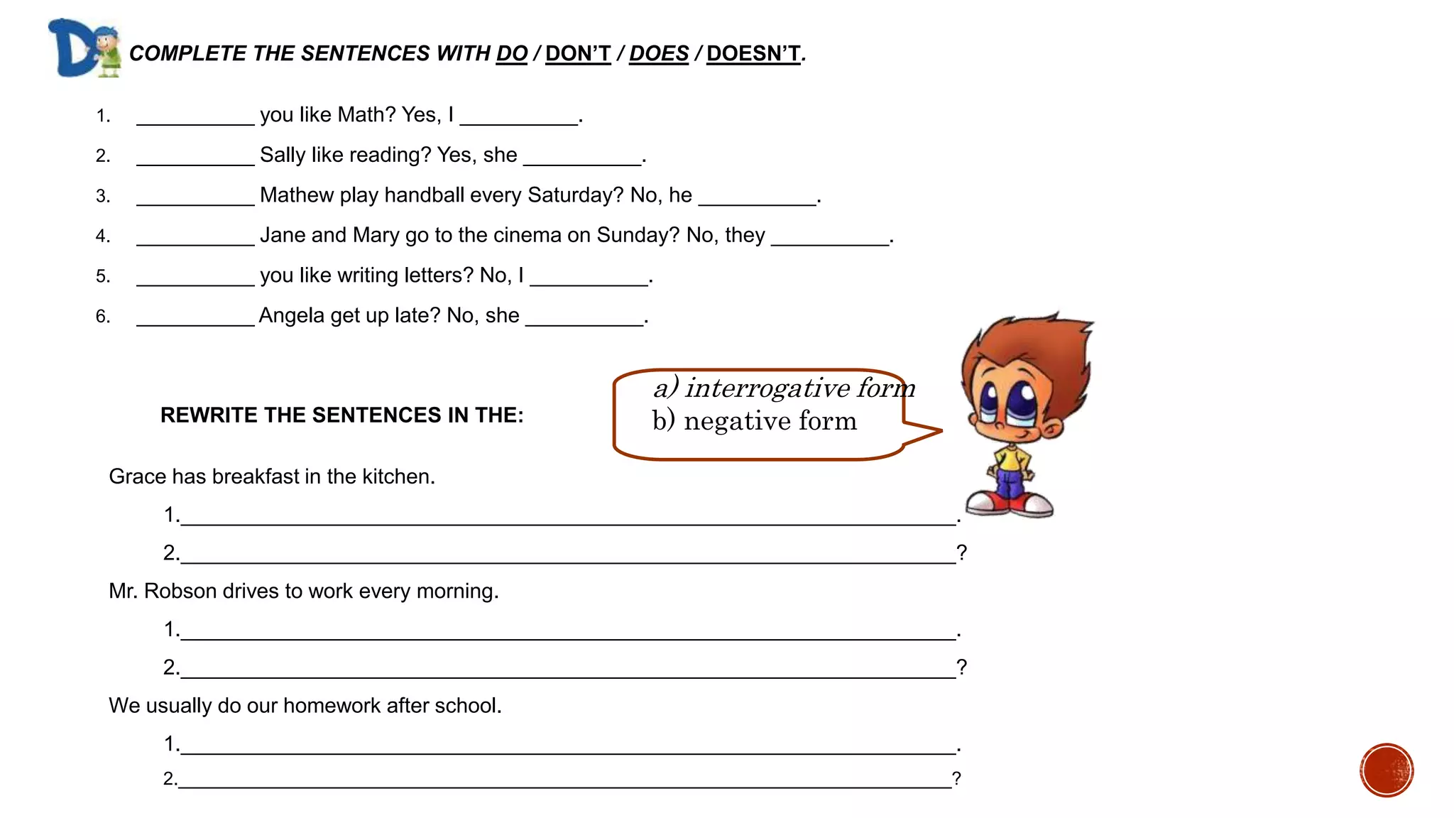 Slideshare presente simple | PPTX