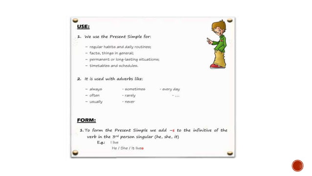 Slideshare presente simple | PPTX