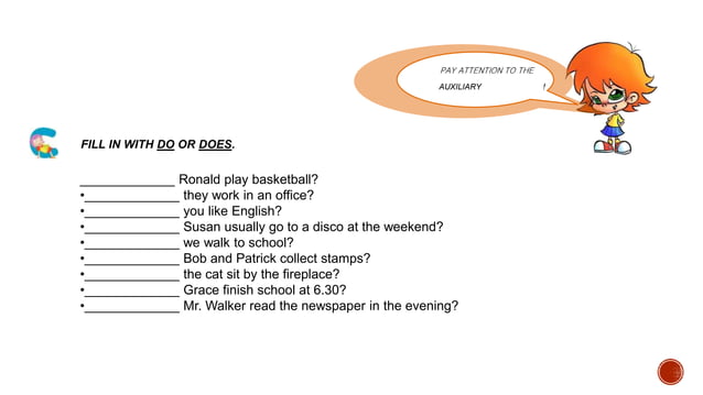 Slideshare presente simple | PPTX