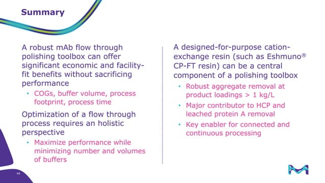 Process Development for Continuous Flow-Through Polishing Purification for mAb Processing | PDF ...