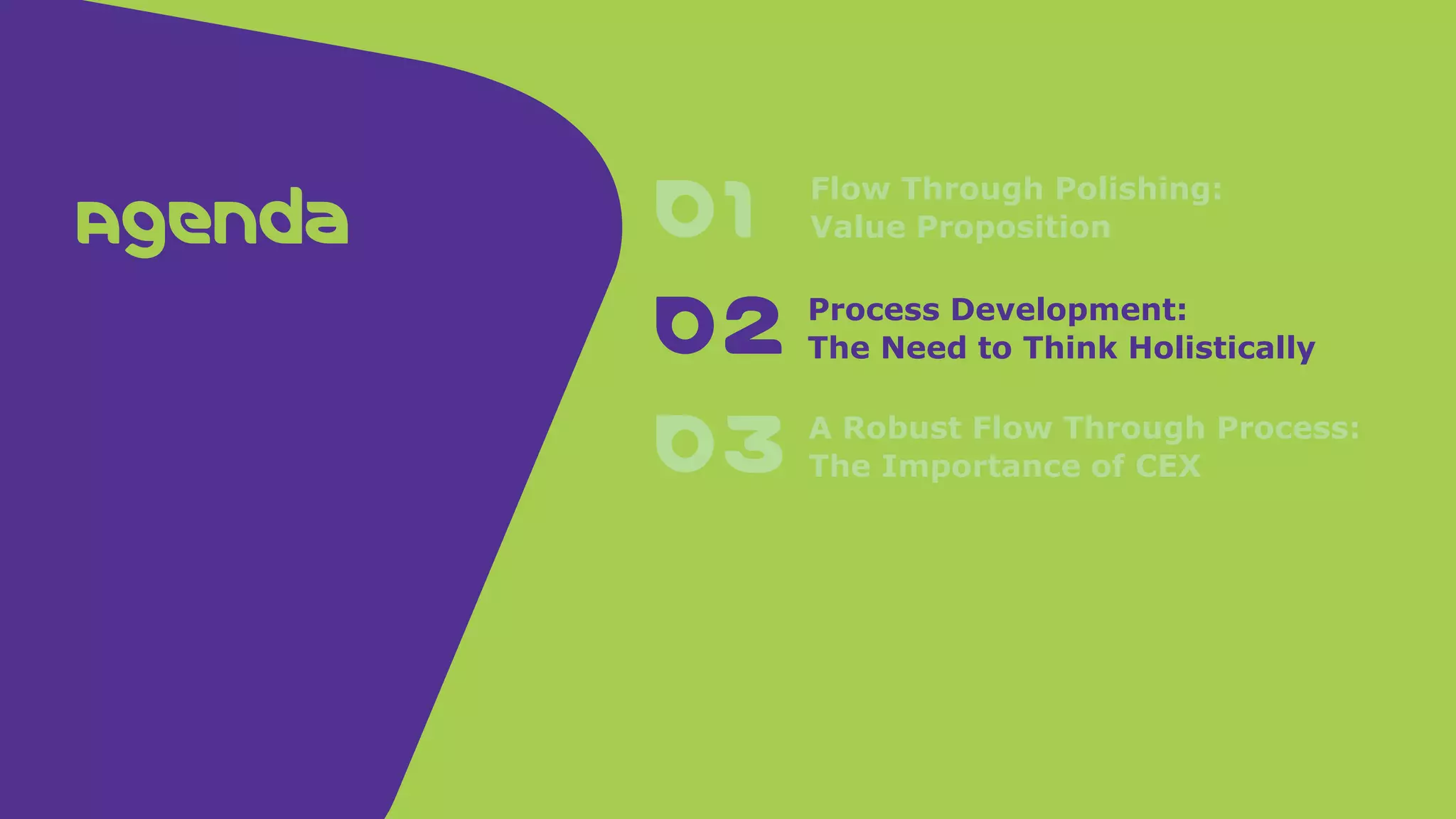 Process Development for Continuous Flow-Through Polishing Purification ...