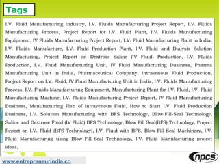 Production of I.V. Fluids (Saline and Dextrose). Intravenous Solution ...
