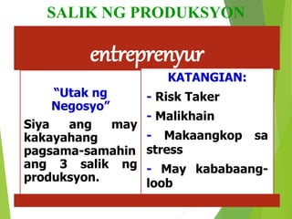 PRODUKSYON | PPTX