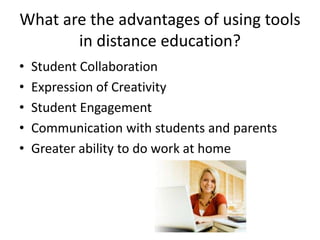 Distance Education Tools in Instructional Design | PPT