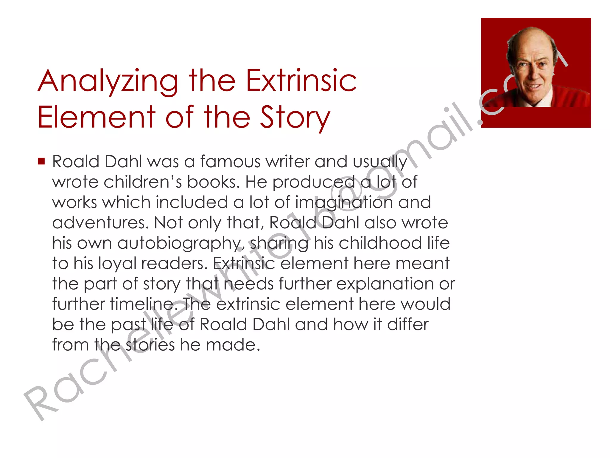 Reviewing Roald Dahl Biography | PPTX
