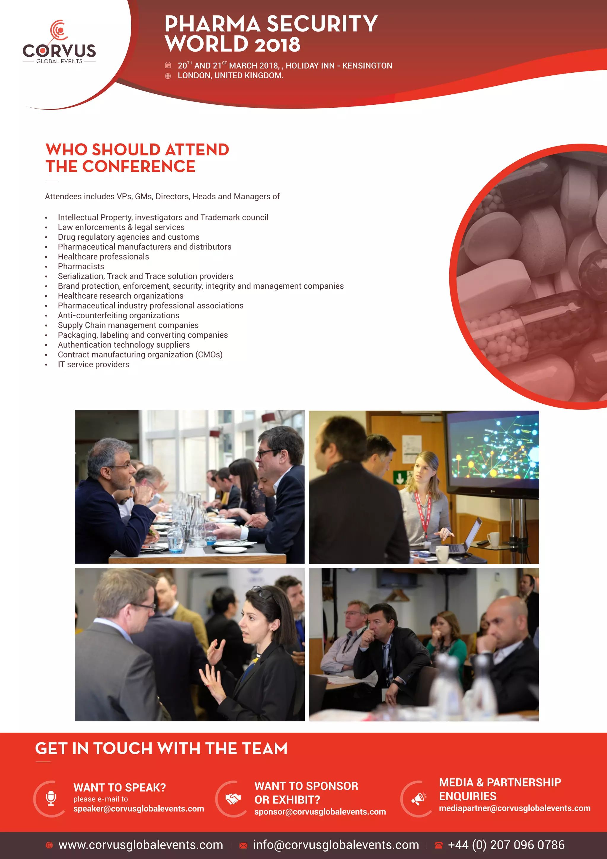 Pharma Security World 2018 Anti Counterfeiting Serialization Brand