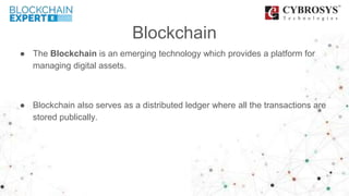 Python packages for blockchain | PPT