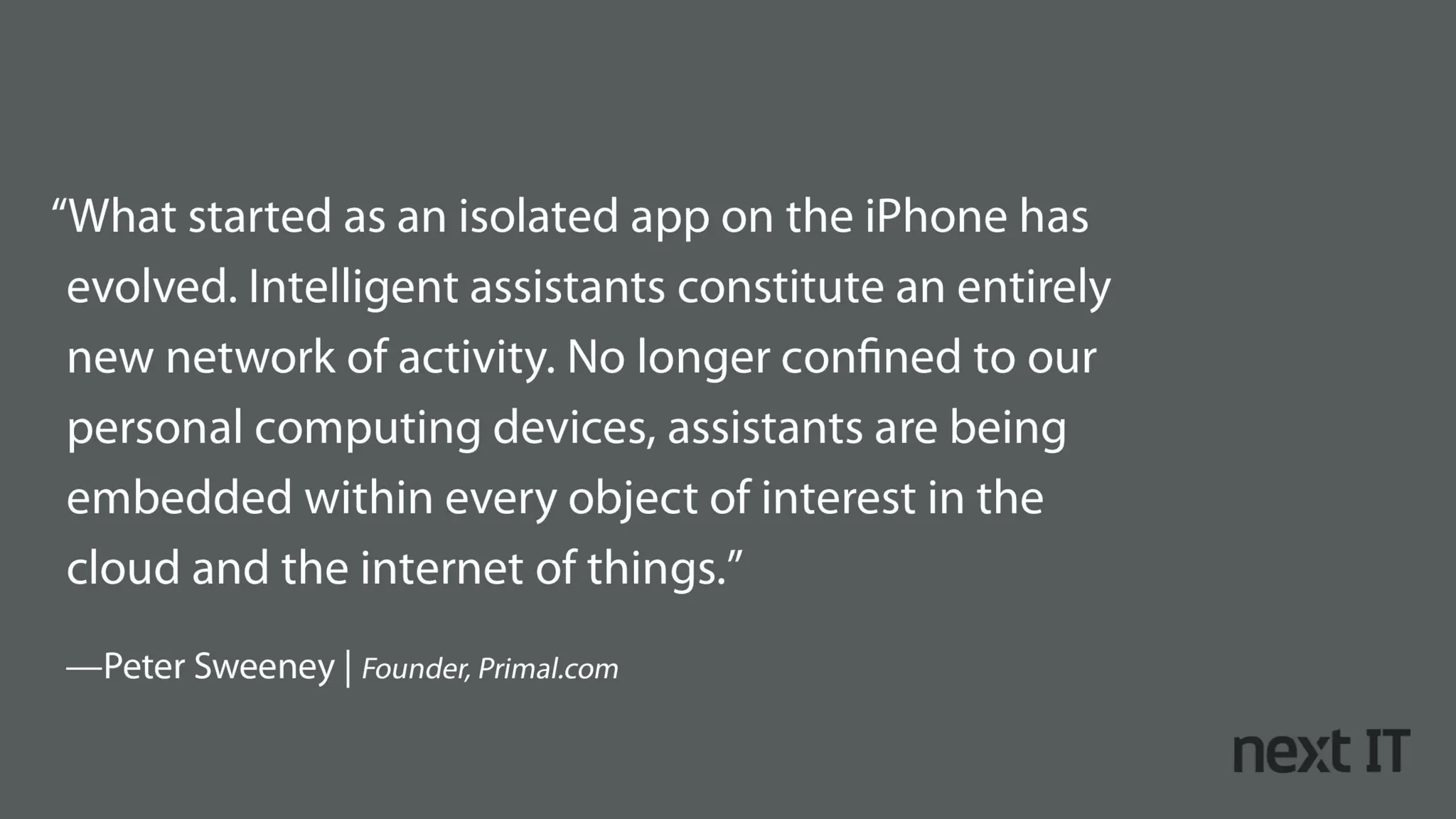 16 Quotes that Defined AI and Intelligent Virtual Assistants in 2015 | PPT