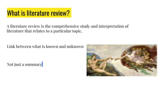 Reviewing the medical literature | PPTX