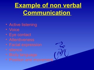 Non verbal communication by Rushik | PPT
