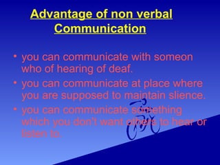 Non verbal communication by Rushik | PPT