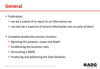 ADG S1000D Series - S1000D Information Sets & Publications | PPTX