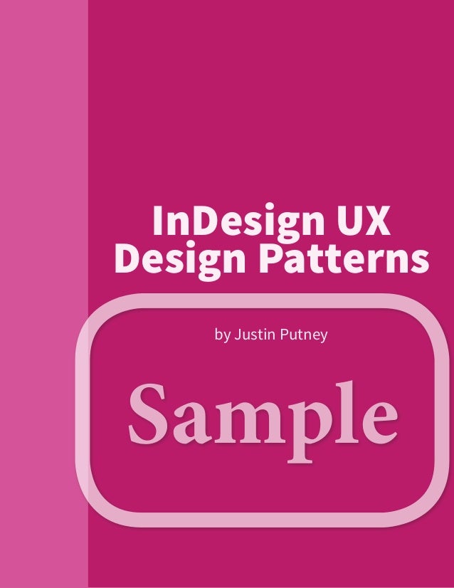 InDesign UX Design Patterns (sample)